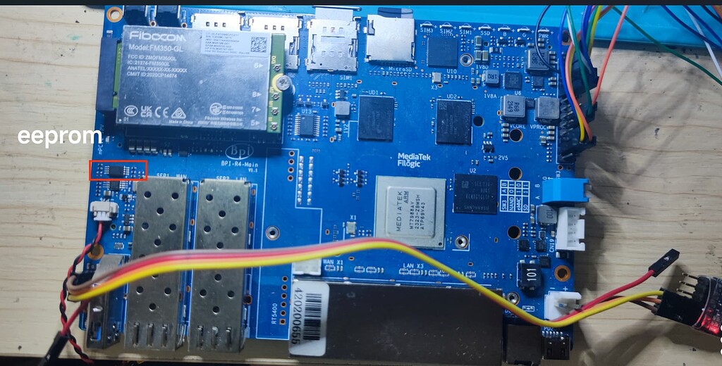 BPI-R4 read MAC address from eeprom success！ - BPI-R4/BPI-R4 Pro(MT7988) - banana pi single ...