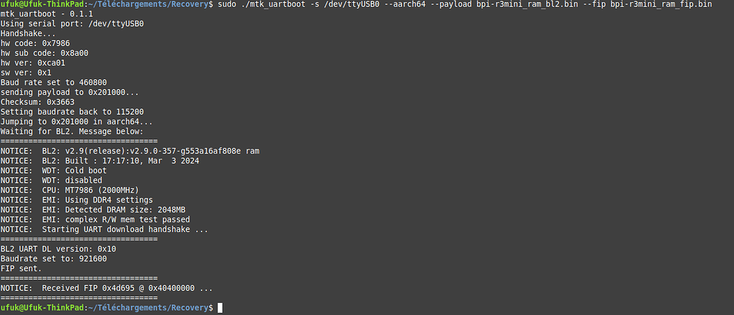 [BPI-R3 Mini] How to unbricked NAND and EMMC - BPI-R3/R3 Mini(MT7986 ...