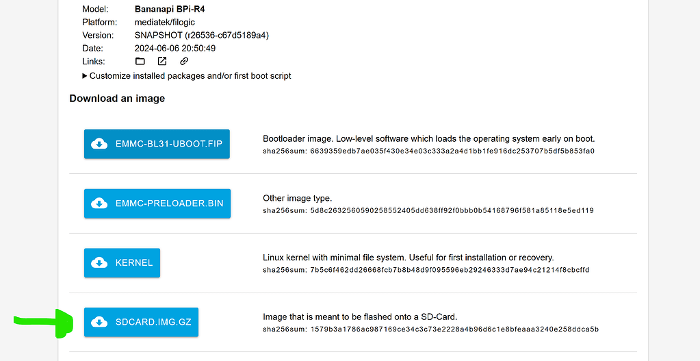 Banana BPI-R4 Install OpenWrt - BPI-R4/BPI-R4 Pro(MT7988) - banana pi ...