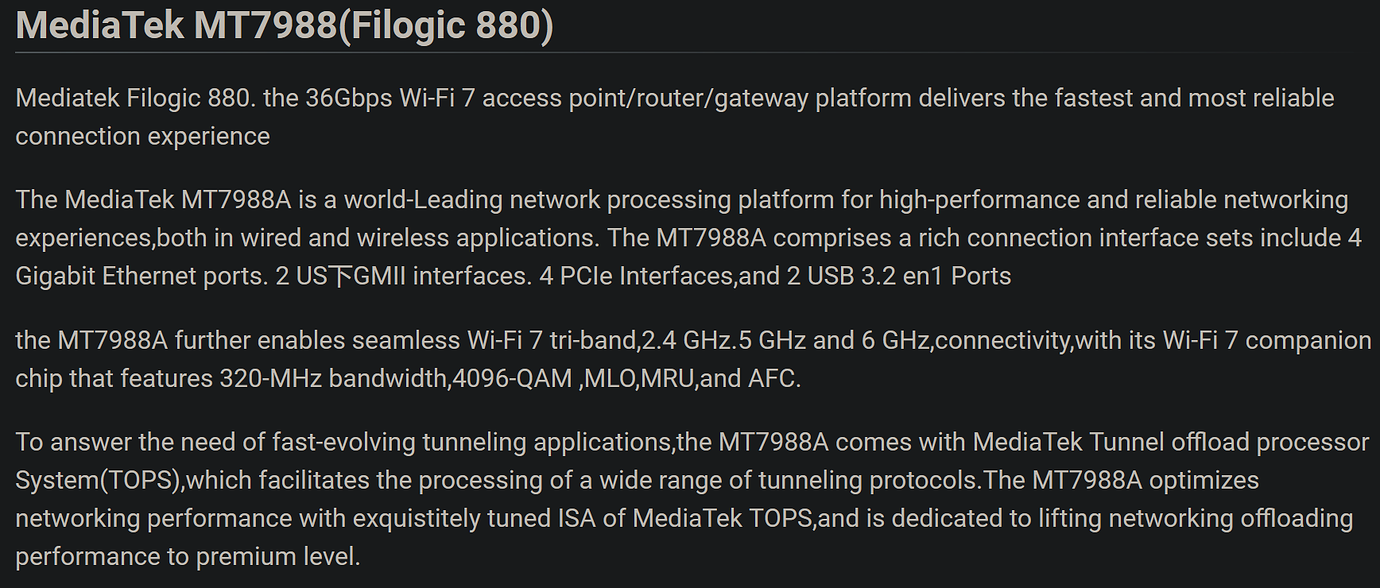 Banana Pi BPI-R4 Pro Wifi7 Router board with Mediatek MT7988A, 8G RAM ...