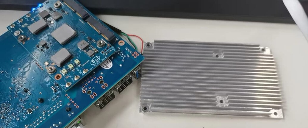 Banana Pi BPI-R4 & BE14000 Wifi7 heat sink test - BPI-R4/BPI-R4 Pro ...