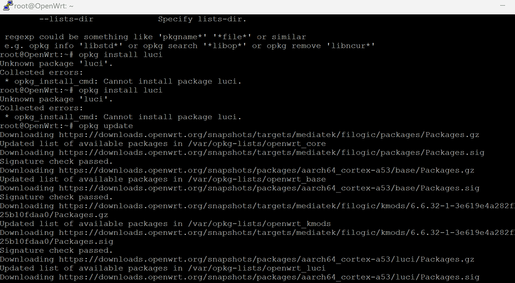 Banana BPI-R4 Install OpenWrt - BPI-R4/BPI-R4 Pro(MT7988) - banana pi ...