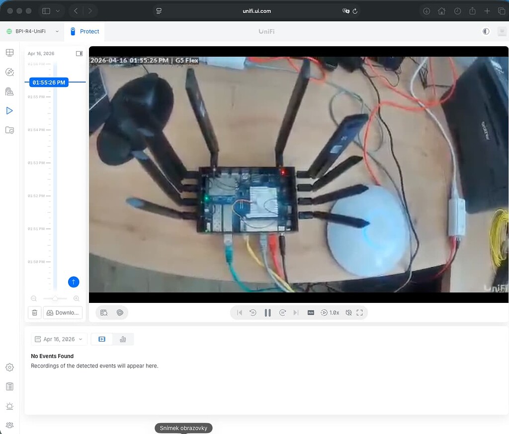 BPI-R4 OpenWrt — UniFi Protect (NVR) + Network Application on NVMe ...